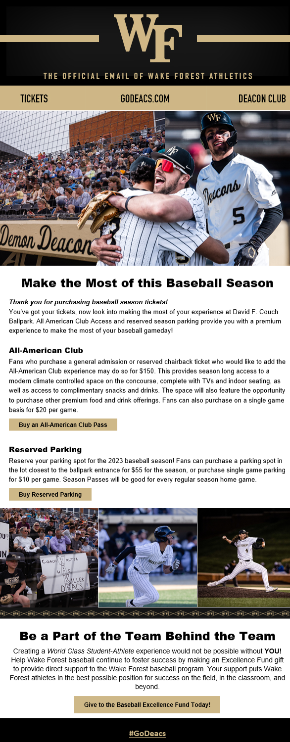 Thank You Campaign Email Examples Thank You Campaign Email Examples